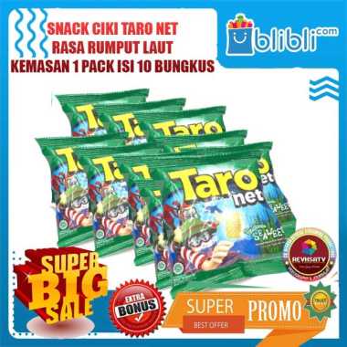 Jual Taro Rumput Laut 1 Dus Terbaru - Harga Promo Agustus 2023 | Blibli