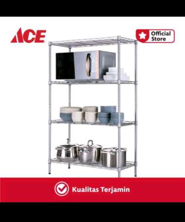 Jual Rak Besi Serbaguna 4 Tingkat Krisbow Original Murah - Harga Diskon ...