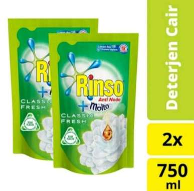 Jual Rinso 750 Ml Twin Pack Murah - Update Harga Grosir Hari Ini | Blibli