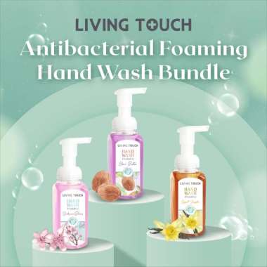 Jual LIVING TOUCH ANTIBACTERIAL FOAMING HAND WASH - SHEA BUTTER - 225 ...