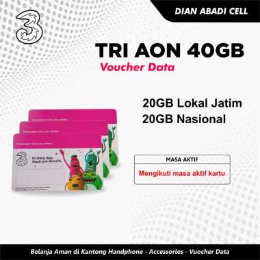 Jual Voucher Tri 40 Gb Spesifikasi Original, Murah & Diskon Harga April ...