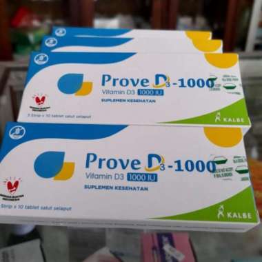 Vitamin Prove D3 1000 Iu Box Lengkap Harga Terbaru September 2023 | Blibli