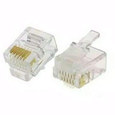 Jual Rj11 Rj 11 Konektor Connector Original Murah - Harga Diskon Maret ...