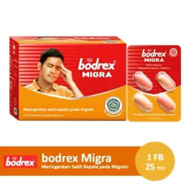Obat Bodrex Migra 1 Box Lengkap Harga Terbaru Mei 2023 | Blibli