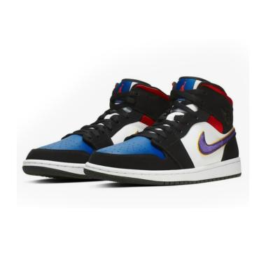 Jual Sepatu Nike Air Jordan 1 Mid Se Multicolor Original Terbaru ...