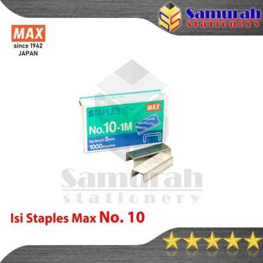 Jual Isi Stapler No 10 Max 1 Pak Terlengkap - Harga Murah Juli 2022 ...