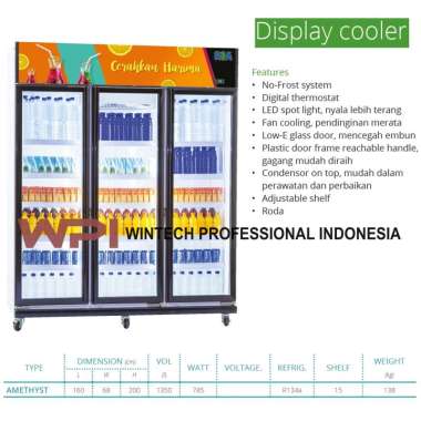 Jual Showcase Minuman 3 Pintu Agustus 2022 Berkualitas, Tahan Lama ...