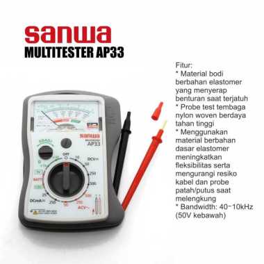 Jual Multimeter Sanwa Analog Original Murah - Harga Diskon April 2024 | Blibli.com