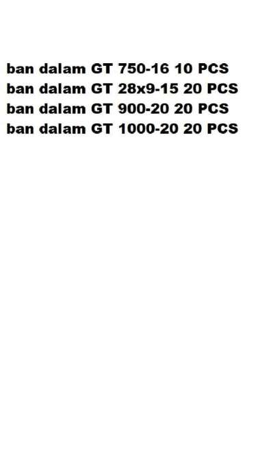 Jual Ban Dalam Gt 900 20 Terbaru Dengan Harga Termurah Di 2022 | Blibli