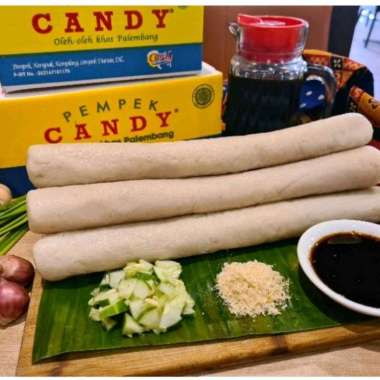 Jual getas ikan tenggiri palembang di Seller pempek candy - Pempek ...