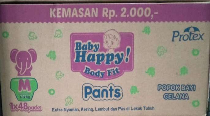 Jual Pampers Happy 1 Dus Termurah - Harga Grosir Terupdate Hari Ini ...