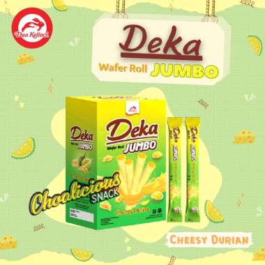 Jual Deka Wafer Roll Jumbo Cheesy Durian Termurah - Harga Grosir ...