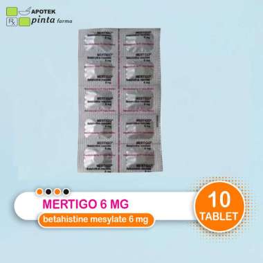 Mertigo Tablet 6 Mg Lengkap Harga Terbaru Januari 2023 | Blibli