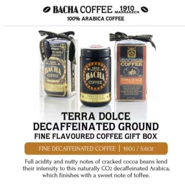 Jual Bacha Coffee Terra Dolce Decaffeinated Ground Beans Termurah ...