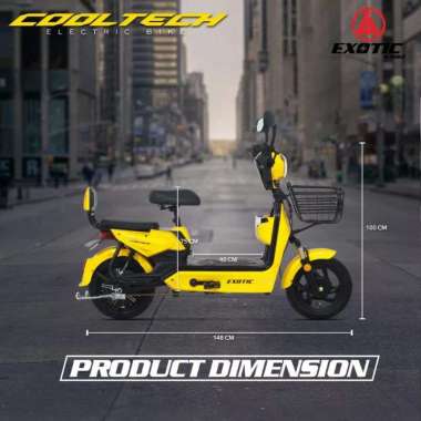 Jual Spesifikasi Sepeda Listrik Exotic Cooltech Original Terbaru ...