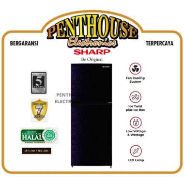 Jual Kulkas Sharp 2 Pintu Sj 236 Mg Original, Murah & Diskon Juli 2023 ...