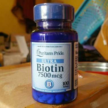 Puritan Biotin 7500 100 Tablets Lengkap Harga Terbaru November 2022 ...