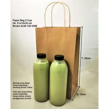 Jual Paper Bag Minuman Termurah - Harga Grosir Terupdate Hari Ini | Blibli