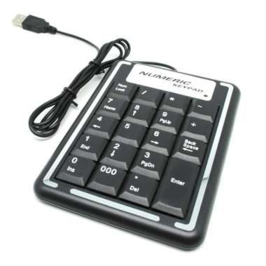 Jual Keyboard Numeric Angka Usb Original Murah - Harga Diskon Februari ...