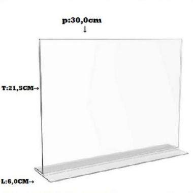 Jual Standing Acrylic A4 Terbaik Januari 2022 - Harga Murah & Gratis ...