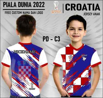 Jersey Croatia Original 2022 100% Asli Indonesia Februari 2023 | Blibli