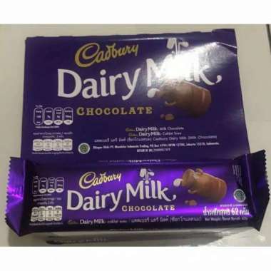 Jual Cadburry Dairy Milk 62 Gr Termurah - Harga Grosir Terupdate Hari ...