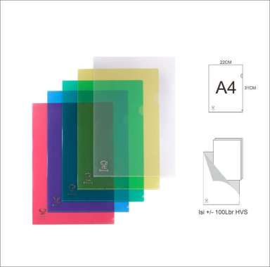 Jual Map Plastik A4 Pack Original Murah - Harga Diskon November 2023 ...