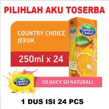 Promo Country Choice GUAVA Jus Jambu 250 ml - ( HARGA 1 DUS ISI 24 pcs ...