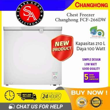 Jual Chest Freezer Changhong 220 Liter Original, Murah & Diskon Mei ...