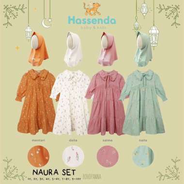 Jual Gamis Naura 🏷️ Model Kekinian, Premium, & Harga Murah Mei 2026