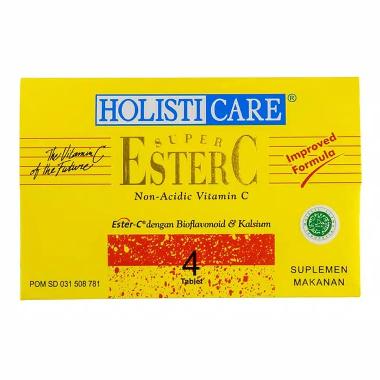 Holisticare Super Ester C Strip 4 Tablet Lengkap Harga Terbaru Mei 2023 ...