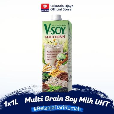 Promo WHS - V-SOY Soya Bean Milk Low Sugar [1000 mL] Diskon 25% di ...