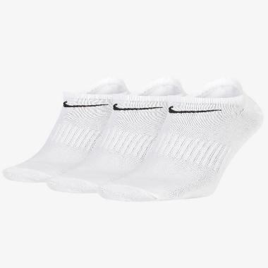 Jual NIKE Unisex Training Everyday Cushioned No-Show Socks 3 Pair Kaos ...
