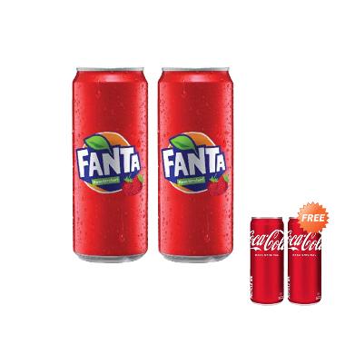 Promo Beli 2 Sprite Slim Can Minuman Ringan [250 mL] Free 2 Coca-Cola ...
