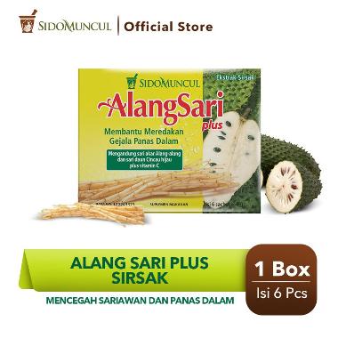 Promo SIDOMUNCUL Alang Sari Plus Jeruk Nipis 6's - Mencegah Sariawan ...