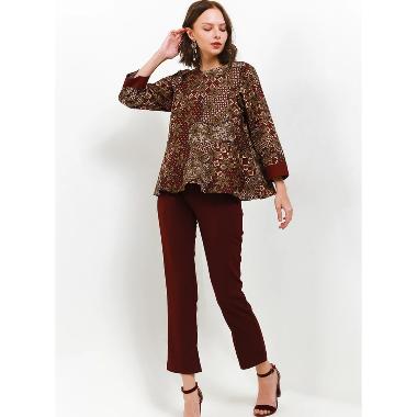 Jual Batik Model Peplum Lengan Panjang Model Terbaru & Kekinian - Harga ...