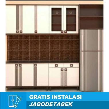 Jual Kitchen Set Lemari Bawah Dan Rak Atas Original Murah - Harga ...
