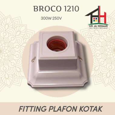 Jual Fitting Plafon Broco 1210 Original Murah - Harga Diskon Juni 2024 ...