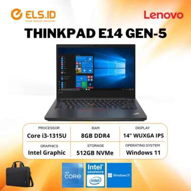 Jual Thinkpad E14 Gen 5 Original Murah Harga Diskon Desember 2023 Blibli