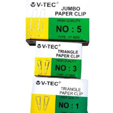 Jual Paper Clip No 3 Pak Besar 🏷️ Original Terbaru, Terlengkap, & Harga ...