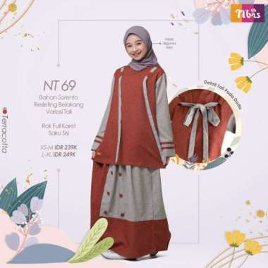 Jual Gamis Terracotta 🏷️ Model Kekinian, Premium, & Harga Murah Juni 2026