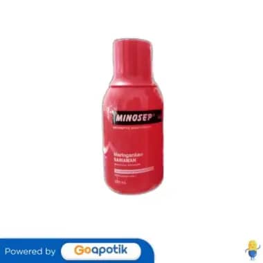 Jual Minosep Red Antiseptic Mouthwash 60 Ml Di Seller Apotek Eira Jaya ...