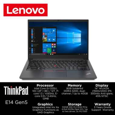 Jual Thinkpad E14 Gen 5 Original Murah - Harga Diskon Mei 2024 | Blibli