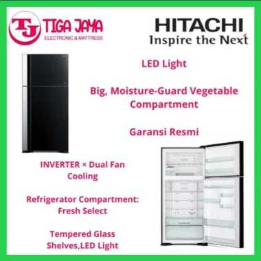 Jual Kulkas Hitachi 2 Pintu R Vg70 Original, Murah & Diskon April 2023 | Blibli