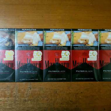 Jual Rokok Marlboro Filter Black 16 Termurah - Harga Grosir Terupdate ...
