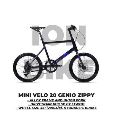 Jual Sepeda Minivelo Genio Zippy Original Terbaru - Harga Promo Murah ...