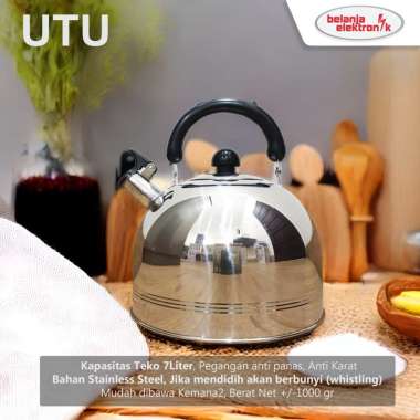 Jual Teko Siul Stainless Steel Utu 💯 Harga Murah & Kualitas Terbaik ...