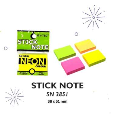Jual Sticky Note 76 X76 Mm Isi 100 Original Harga Termurah Agustus 2024 ...