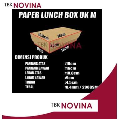 Paper Lunch Box 🍱 - Harga Terbaru Mei 2026