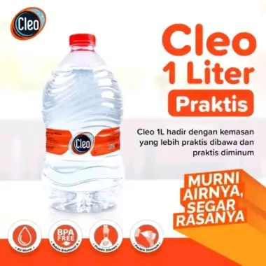 Cleo Botol 1 Liter 🔥 Harga Grosir Juni 2026